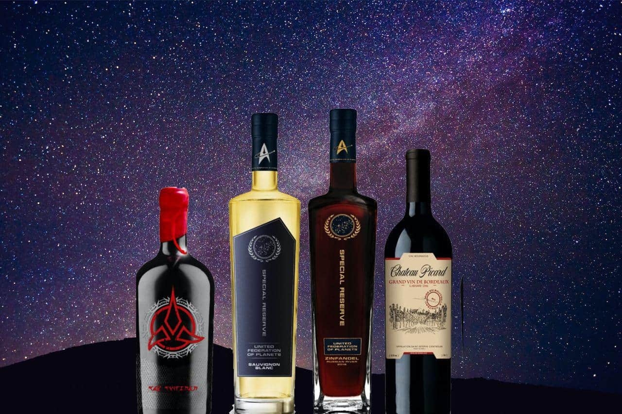 In arrivo nuovi vini dedicati alla serie di fantascienza Star Trek