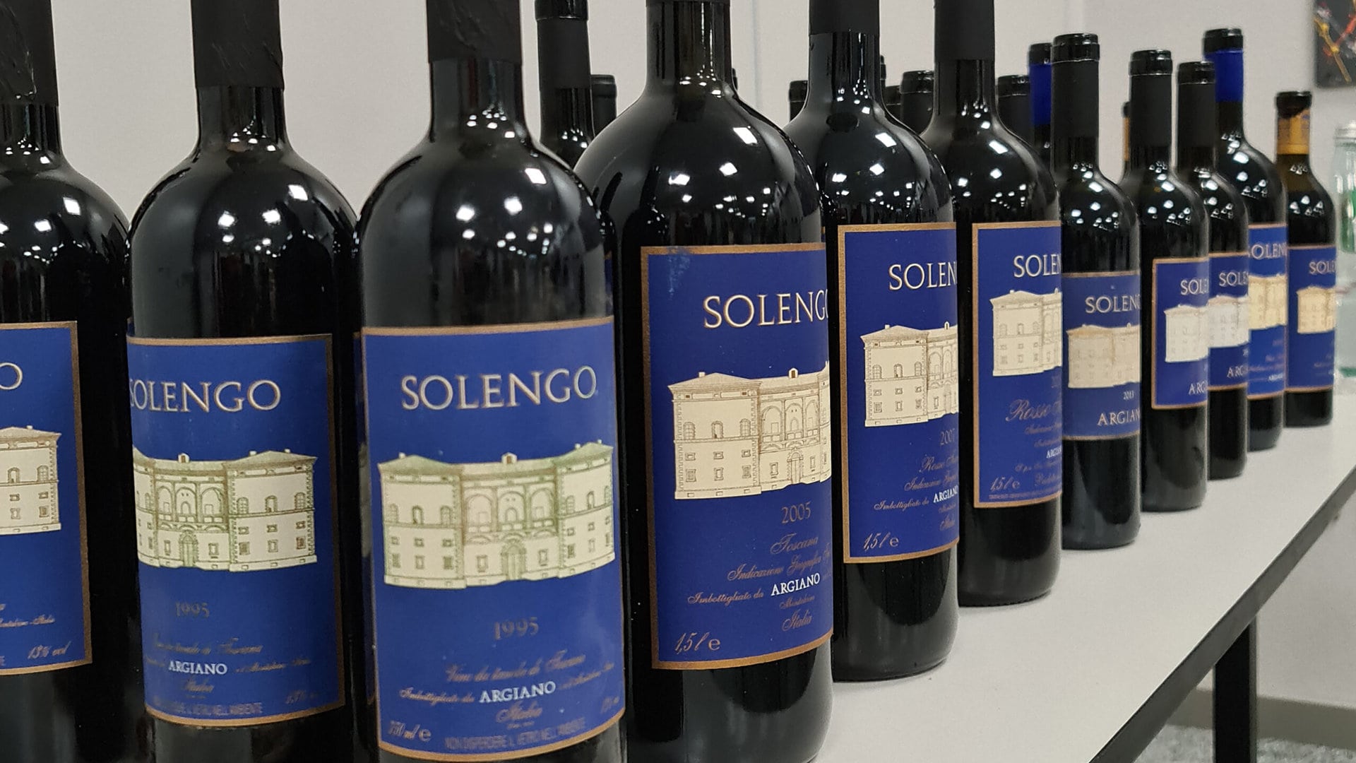 Il Solengo di Argiano, una Magnifica Verticale in Ricordo di Tachis